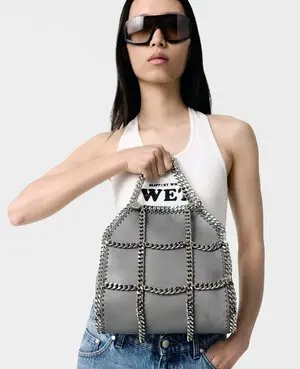 Stella McCartney Limited-edition Falabella Chain Cage Mini Tote