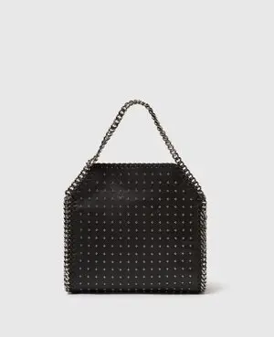 Stella McCartney Falabella Star Studs Mini Tote Bag - Black