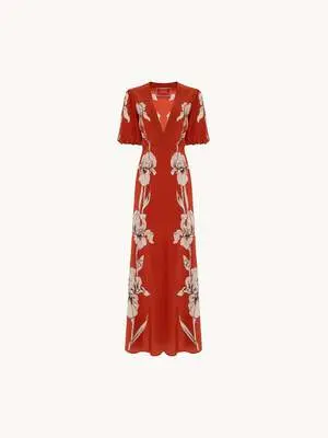 La DoubleJ Marlene Dress - Iris Placée