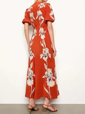 La DoubleJ Marlene Dress - Iris Placée