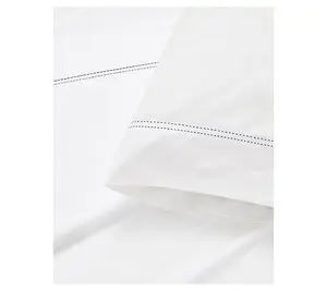 SCOUT Pick Stitch Cotton Percale Queen Sheet Se T