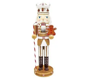 SANTA'S WORKSHOP 14' Gingerbread King Nutcracke R