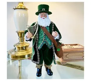 SANTA'S WORKSHOP 10' Irish Gentleman Santa - One-color
