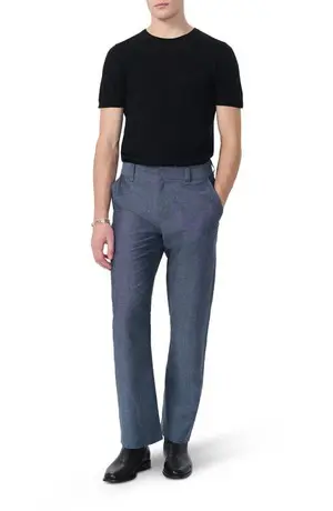 Rag & Bone Evan Donegal Wool Blend Tapered Pants