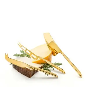 VISKI Belmont Cheese Knives Set - Gold