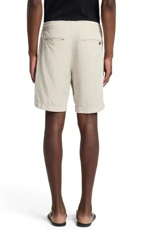 7 For All Mankind Relaxed Fit Cotton Blend Shorts