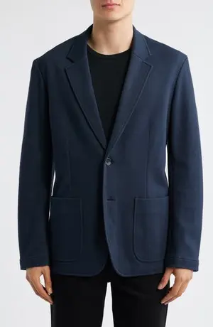 Rag & Bone Butler Patch Pocket Sport Coat - Navy