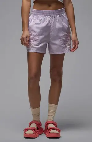 Jordan Embroidered Shorts For Women