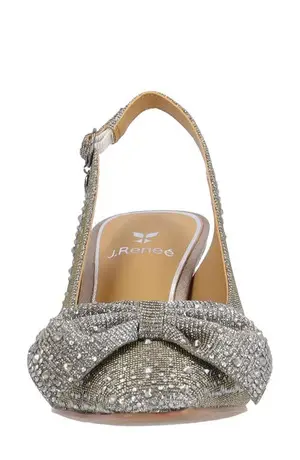 J. Reneé Harlan Slingback Pump - Pewter