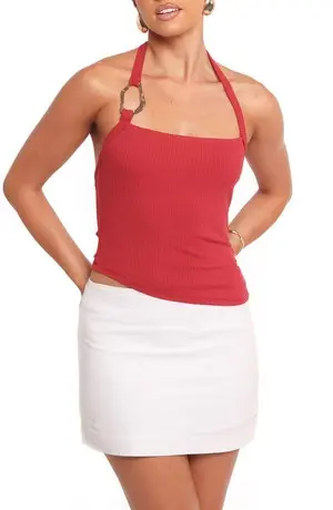Petal & Pup Halter Neck Camis Tanks For Women