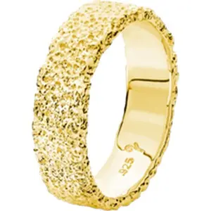 LUCY QUARTERMAINE Hula Middle Ring - Gold Vermeil