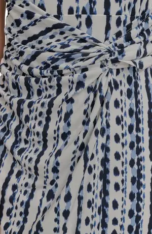 Donna Karan New York Abstract Print Sheath Dress