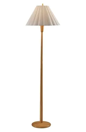 ADESSO Scallop Floor Lamp - Natural