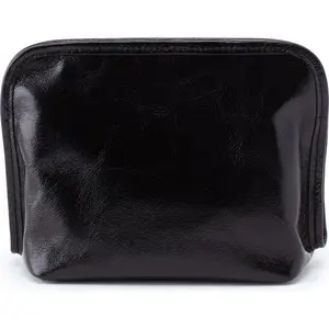 Hobo Beauty Leather Cosmetics Case - Black