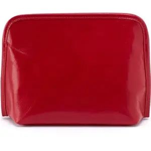 Hobo Beauty Leather Cosmetics Case - True Red