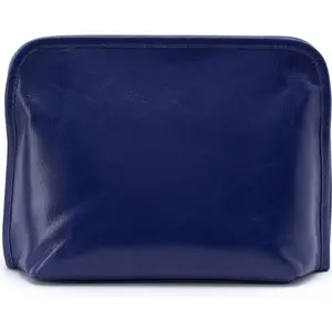 Hobo Beauty Leather Cosmetics Case - Winter Violet