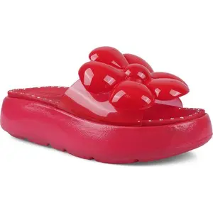 ZIGI Arria Platform Sandals - Red