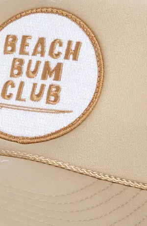 FRIDAY FEELIN’ Beach Bum Club Patch Trucker Hat