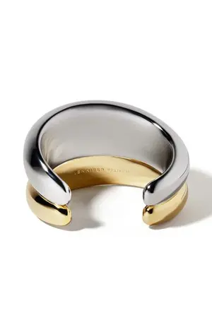 JENNIFER FISHER Chavez Two-tone Cuff Bracelet