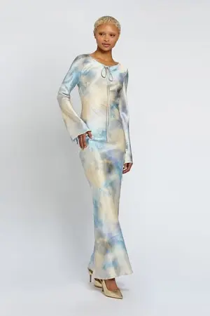 DASKA Sali Maxi Dress - Gold