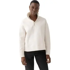 HONORS The Half-zip Pullover - Cream