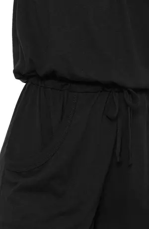 BECCA® By Rebecca Virtue Strapless Cover-up Romper - Black