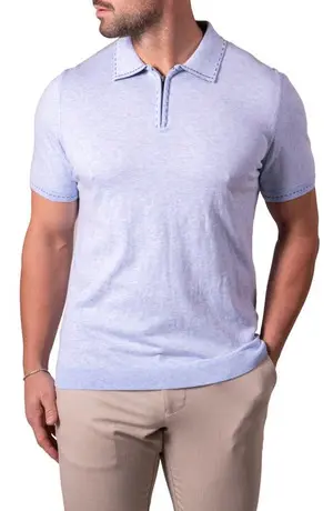 MACEOO Quarter Zip Polo