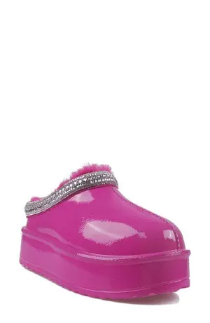 ZIGI Faux Fur Platform Slipper - Fuchsia