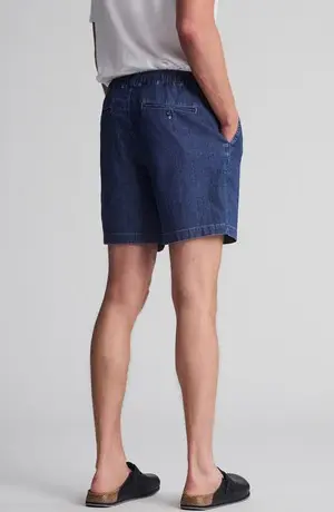 MAVI Drawstring Chambray Shorts