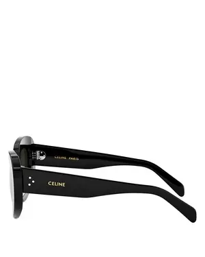 Celine Havana 3 Dots Cat Eye Sunglasses - Black/smoke