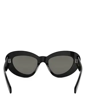 Celine Havana 3 Dots Cat Eye Sunglasses - Black/smoke