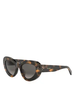 Celine Havana 3 Dots Cat Eye Sunglasses - Havana/brown