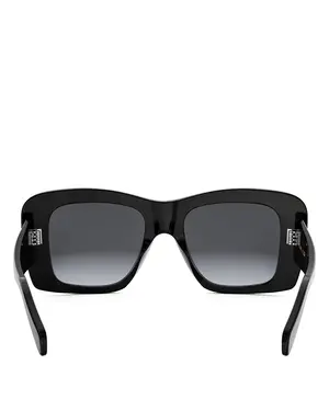 Celine Geometric Sunglasses, 53mm