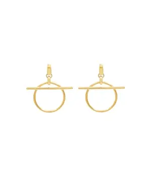 CXC Origins Slim Clip-on Earrings - Gold
