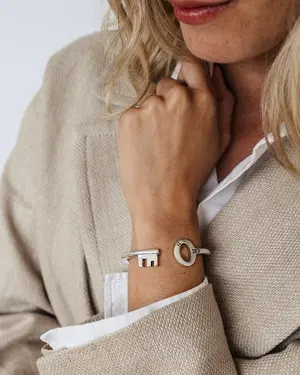 CXC Key Bangle Bracelet