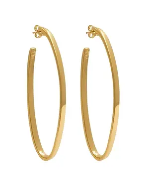 CXC Oasis Hoop Clip-on Earrings - Gold