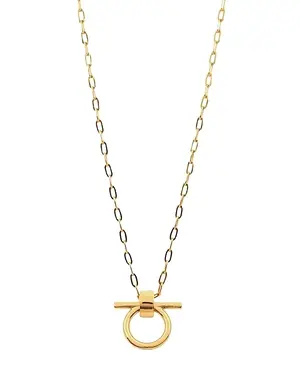 CXC Pendant Necklace - Gold