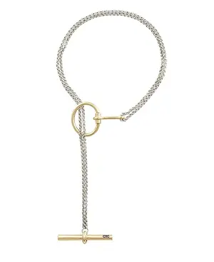 CXC Amazona Bit Sliding Necklace - Gold/silver