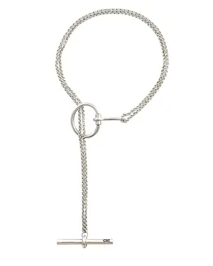 CXC Amazona Bit Sliding Necklace - Silver
