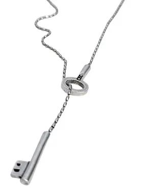 CXC Key Sliding Necklace