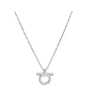 CXC Mini Omega Necklace - Silver