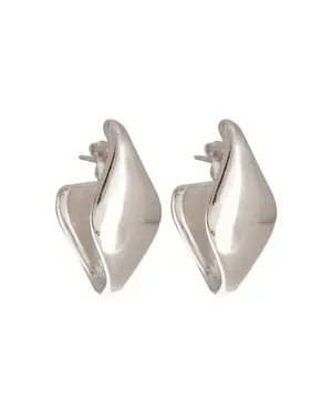 CXC Stud Earrings - Silver