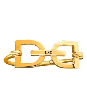CXC Dc Stirrup Bracelet - Gold