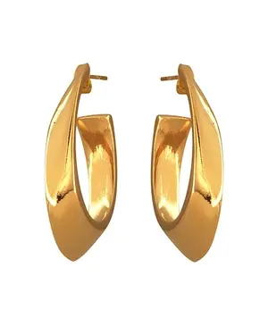 CXC Aroma Hoop Earrings - Gold