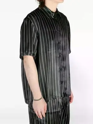LGN LOUIS GABRIEL NOUCHI Pinstriped Shirt