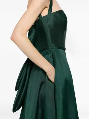 Amsale Square-neck Gown