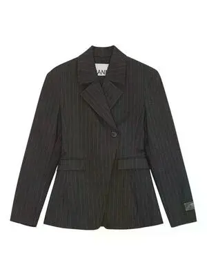 Ganni Striped Blazers For Women