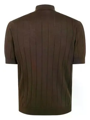 FILIPPO DE LAURENTIIS Knitted Polo Shirt