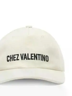 Valentino Garavani Chez Cotton Baseball Cap
