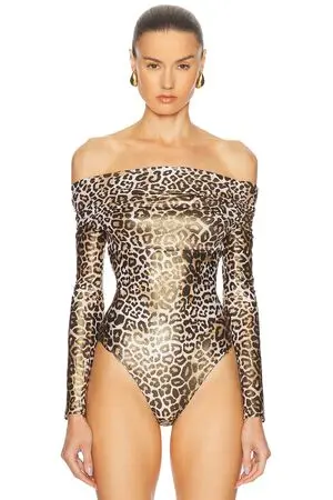 Alexandre Vauthier Panther Bodysuit